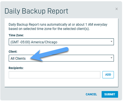 Integrating with Datto SaaS Protection Emails – Backup Radar