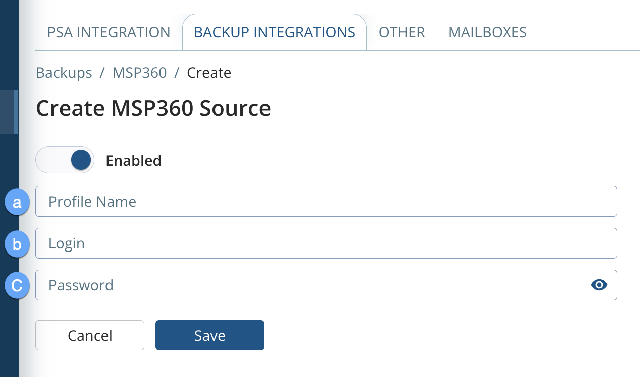 Integrating with MSP360 API – Backup Radar