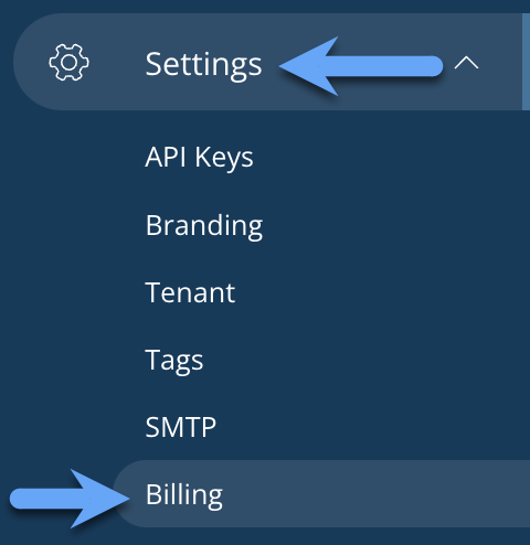 Updating your Billing Information – Backup Radar