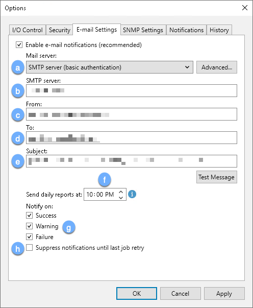 Veeam Backup and Replication: Email Notification Setup – Backup Radar Veeam Backup and Replication: Email Notification Setup – Backup Radar