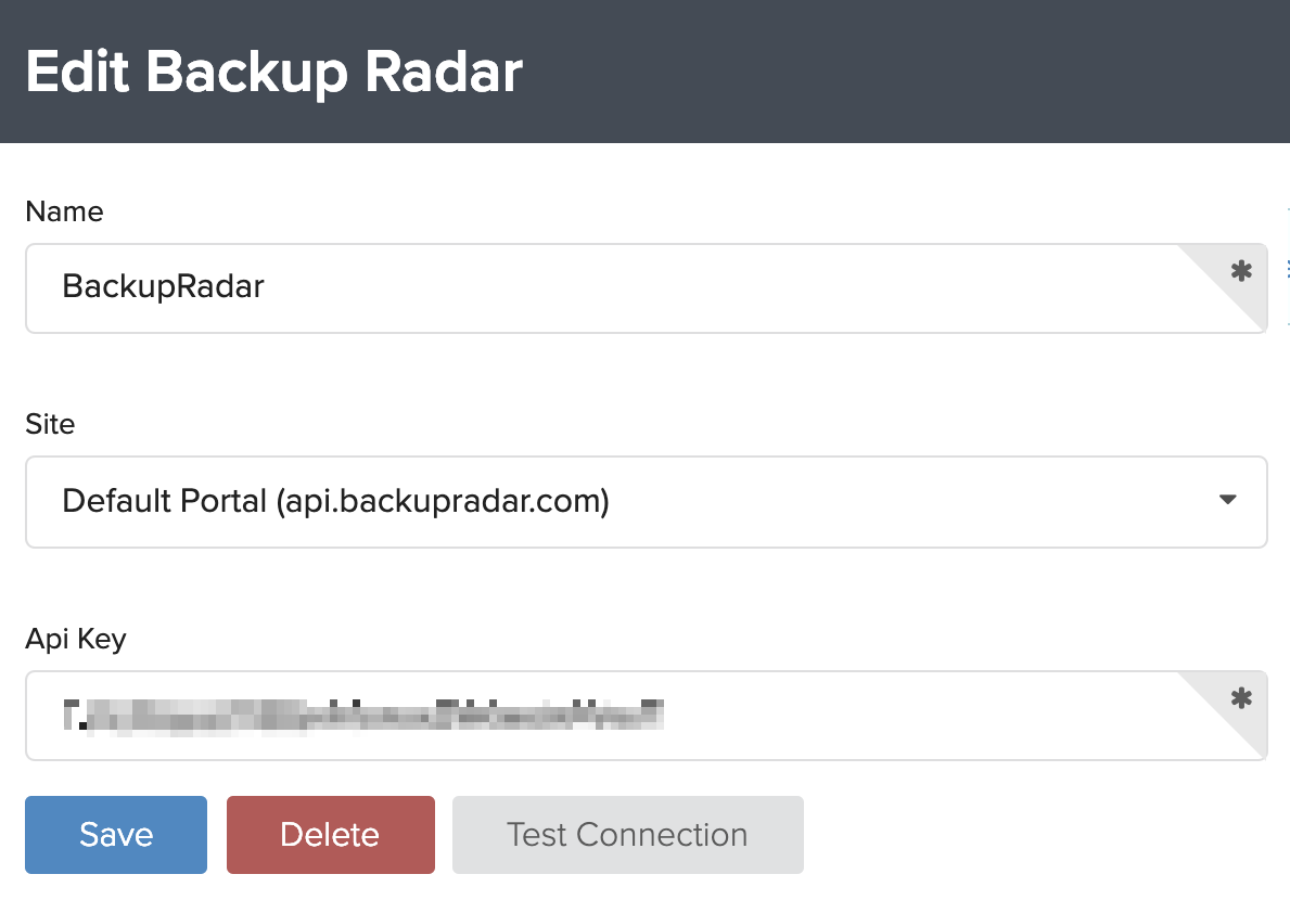Integrating with BrightGauge API – Backup Radar