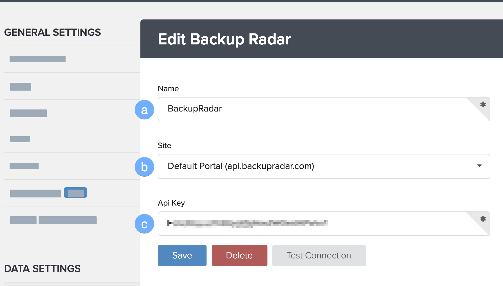 Integrating with BrightGauge API – Backup Radar