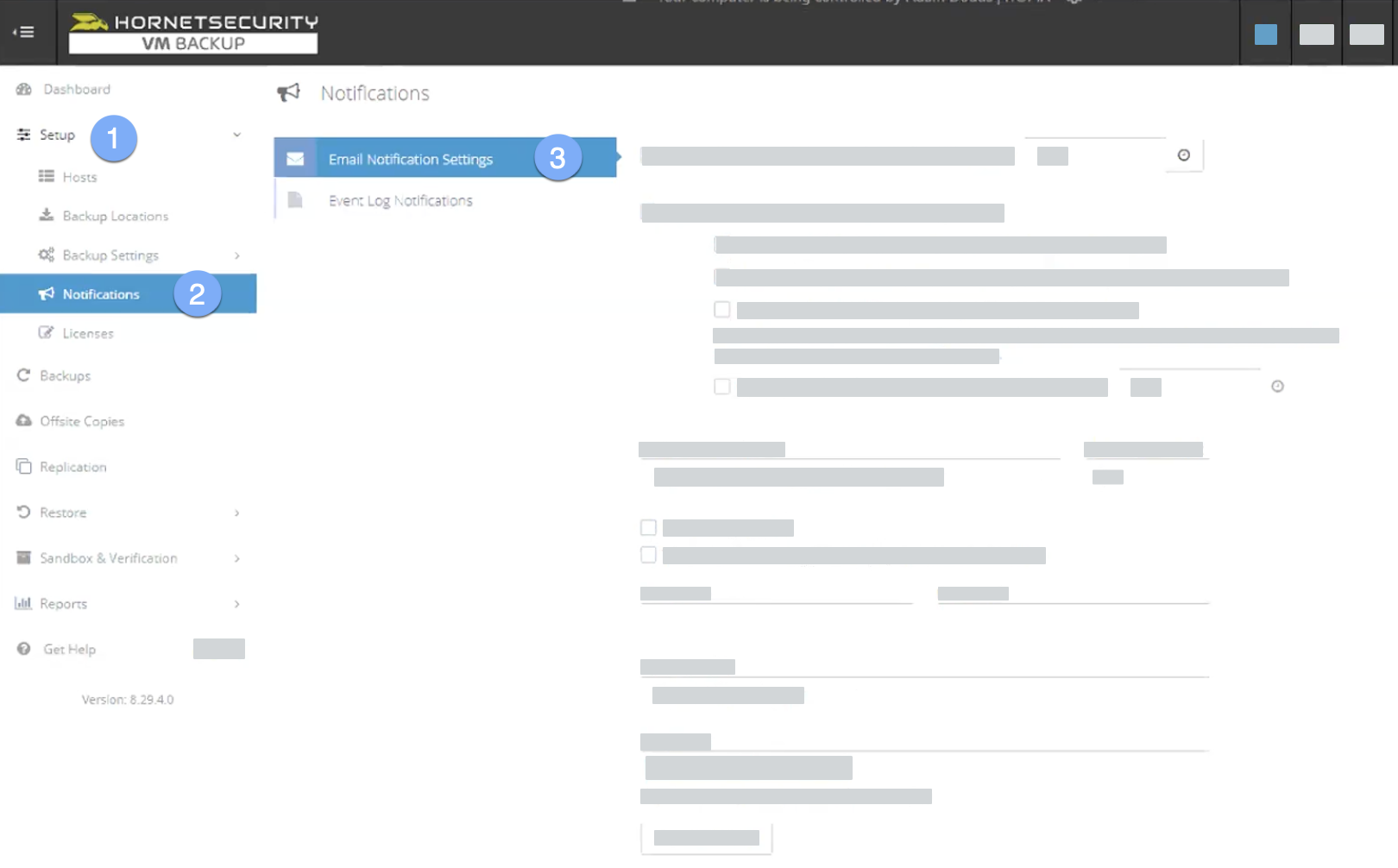 Integrating With Hornetsecurity Vm Backup Emails Backup Radar