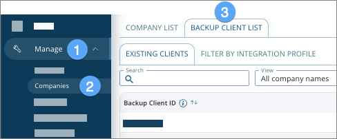 Mapping clients to their backups – Backup Radar